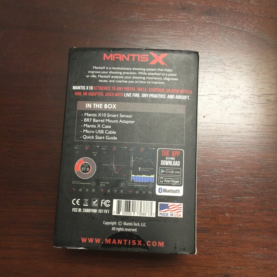Mantis X10 Elite Shooting Performance System - Training Device NEW ...
