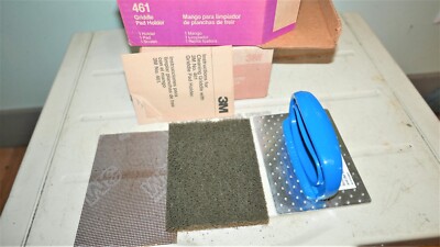 Lot of 2 New 3M 461 Griddle Pad Holders with Pad and Screen for ...