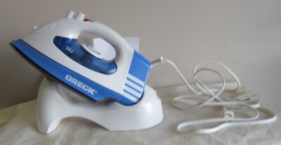 ORECK Cord/Cordless Steam Iron JP8100CB with Base Nearly New | eBay