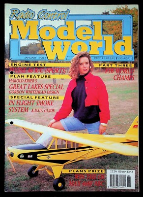 Radio Control MODEL WORLD Magazine::JANUARY 1990 | eBay