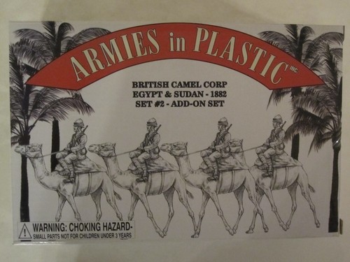 Armies in Plastic - Gordon Relief Expedition British Camel Corps Set #2 ...