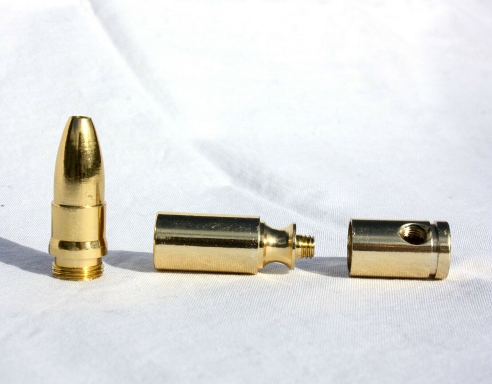 LOT OF 20 GOLDEN BULLET 3" STEALTH METAL SPOON PIPE TOBACCO SMOKING ...