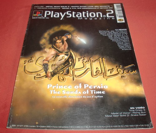 Playstation 2 Magazine [n°79 Oct 2003] PS2 Two Prince of Persia *JRF | eBay