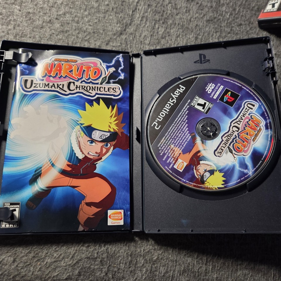 Ps2 Game Naruto Uzumaki Chronicles Sony PlayStation 2 CIB Bandai Namco ...