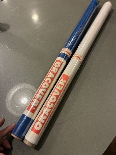Blue White Oracover Monokote Film Covering For Balsa R/c Airplane Kit ...