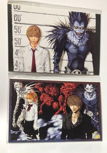 Death Note Pop-Up Postcard Set A & B | eBay