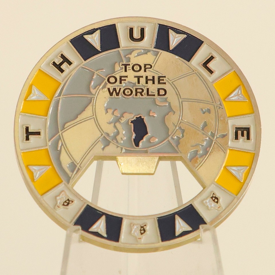 12th Space Warning Squadron Thule Air Base Challenge Coin Bottle Opener ...