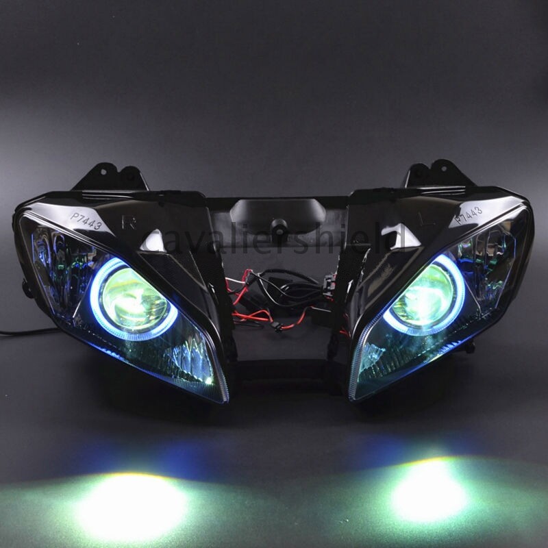 Blue Angel Red Devil Eye Headlight Projector Assembly HeadLamp For ...