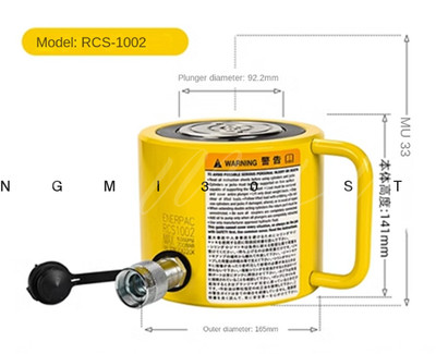Hydraulic Cylinders - Rcs-502 Hydraulic Cylinder