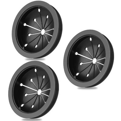 3 Garbage Disposal Splash Guard Sink Stopper 3-1/8 Inch Drain Plugs ...