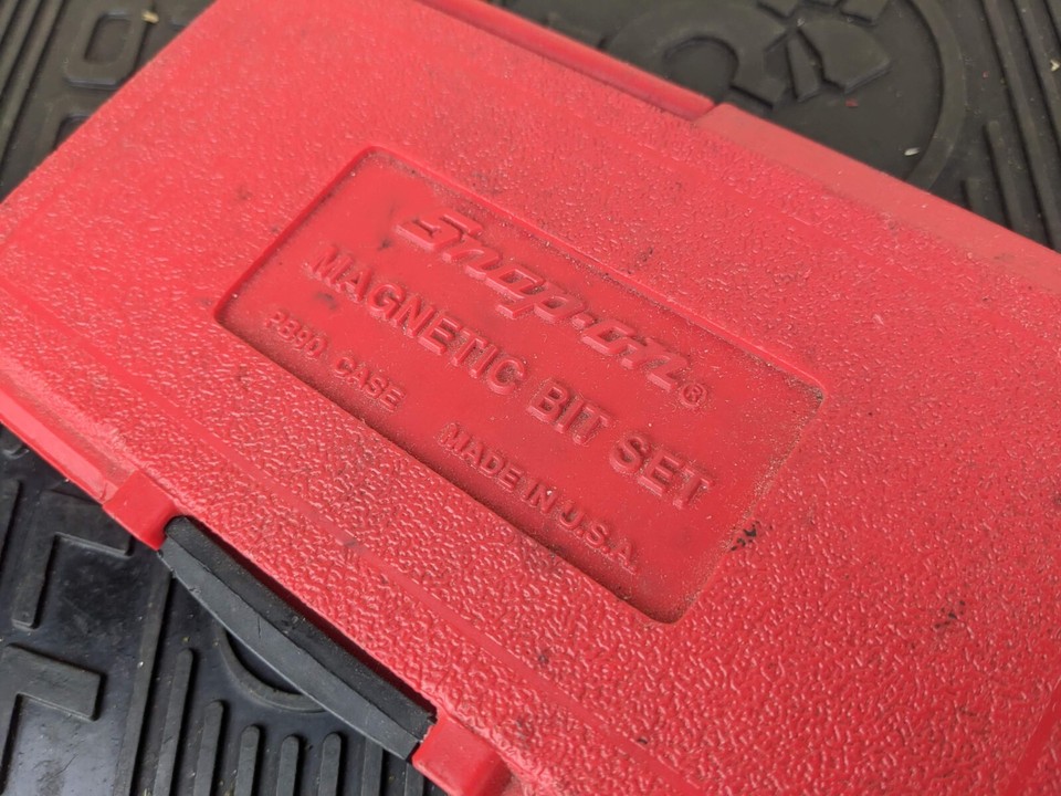 #ao800 Snap On Tools SDM400A Master SAE Bit Set in PB90 Case ...