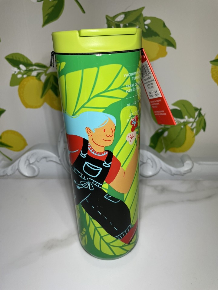 Starbucks + Mon Yee Chau Stainless 16 Oz Vacuum Tumbler NWT | eBay