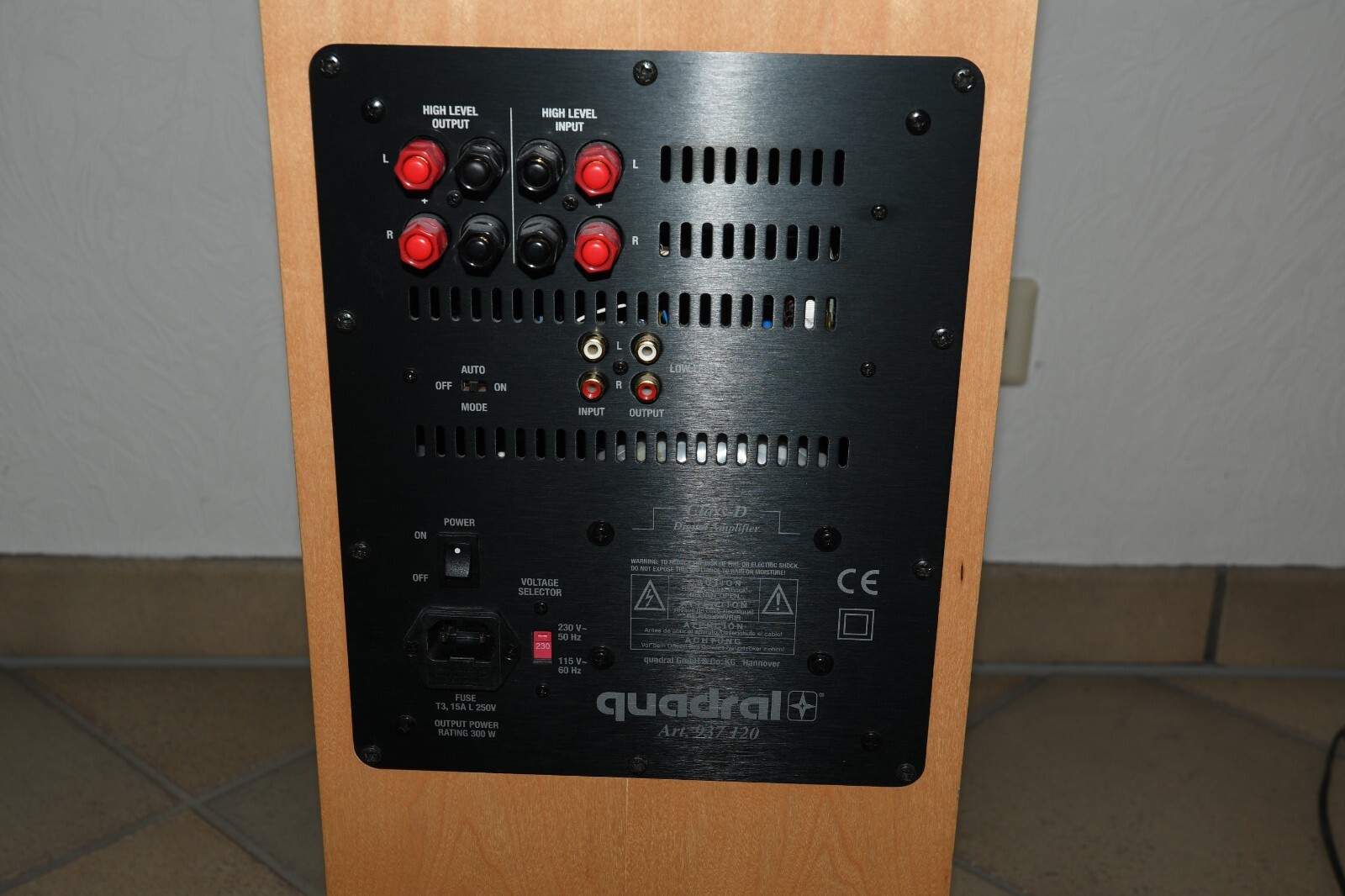 Quadral Aurum Sub 10 Aktiver High End Subwoofer | eBay.de