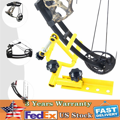 Universal Archery Bow Vise+Bow Adjusting Archery Bow Vise Compound Bow ...