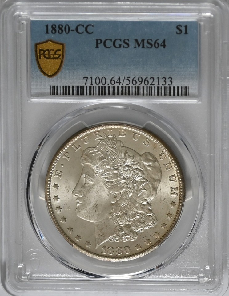 1880-CC Morgan Silver Dollar – PCGS MS64 – Brilliant Uncirculated – Carson City | eBay