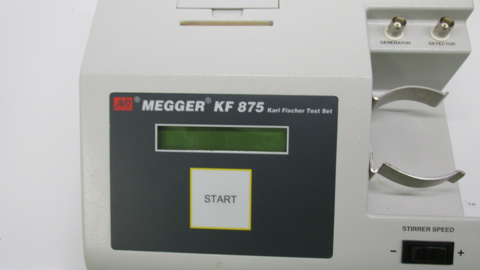 MEGGER KF875 KARL FISCHER MOISTURE IN OIL TEST SET BR | eBay