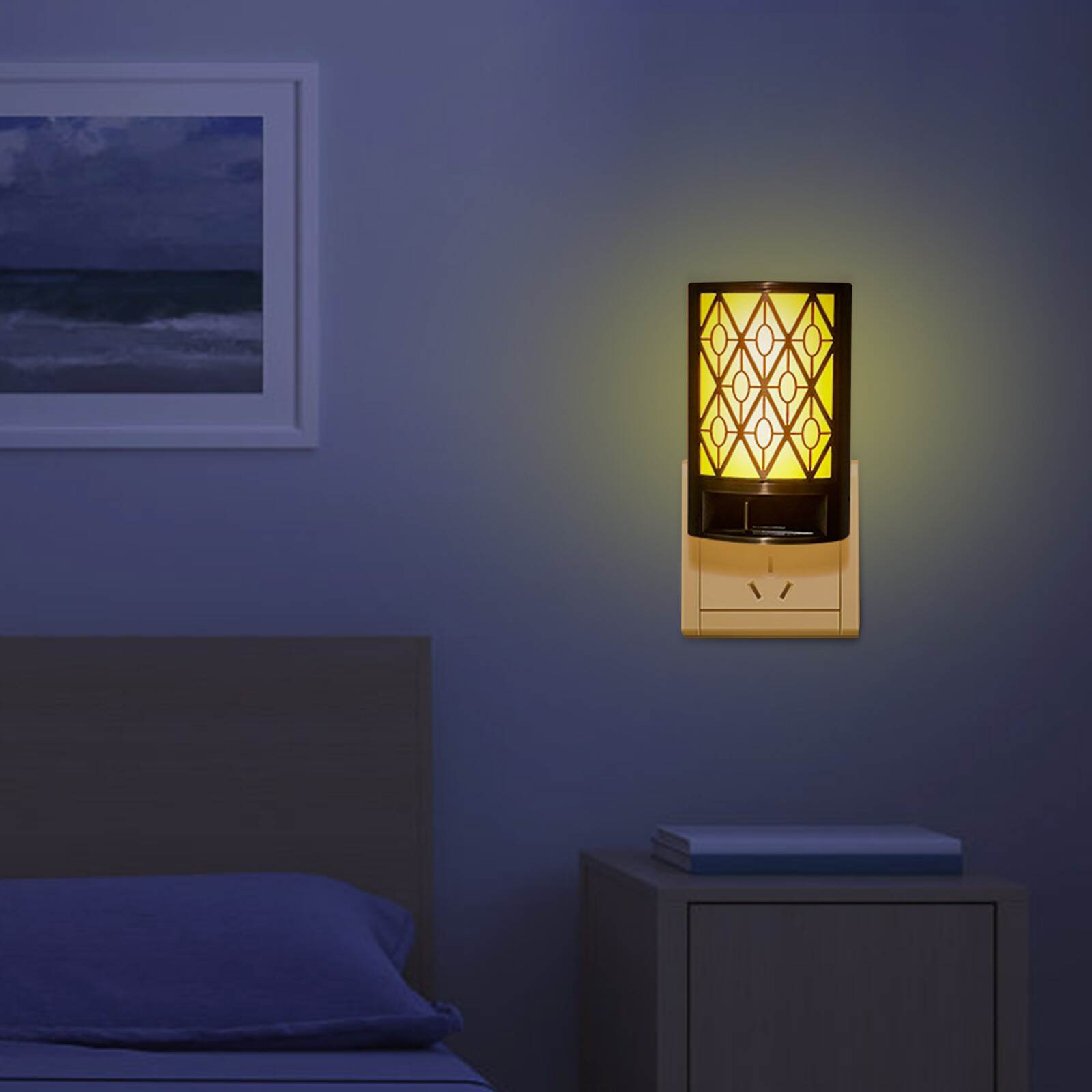 Night Light Plug into Wall LED Night Lights [2 Pack] with Dusk-To-Dawn ...