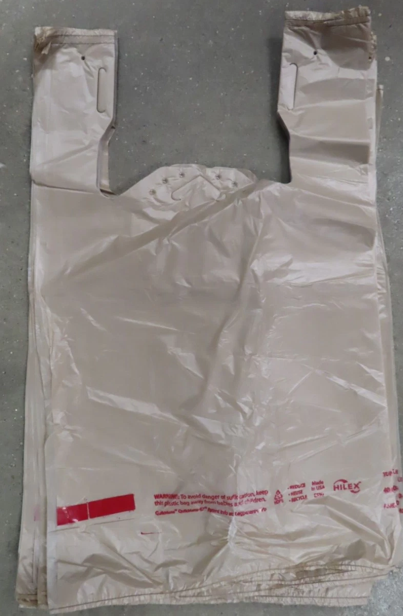 Brown Plastic Grocery Bags