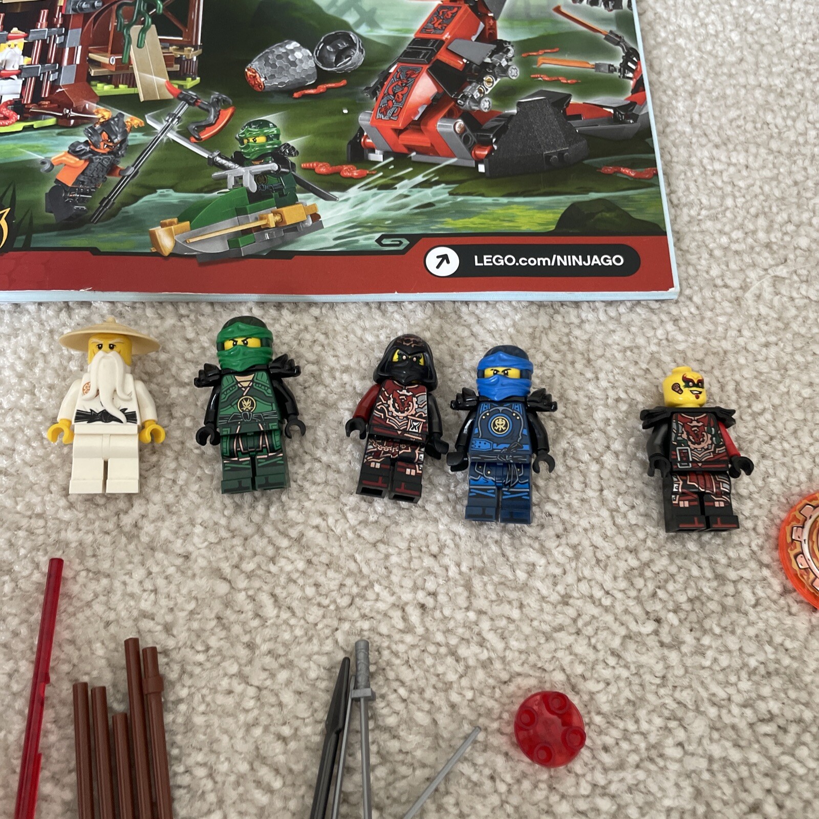 LEGO Ninjago 70626 Dawn of Iron Doom With Time Twins /Blades/ Manual | eBay