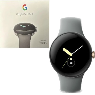 Google Pixel Watch Champagne Gold case/Hazel Active 32GB +2GB WIFI ...