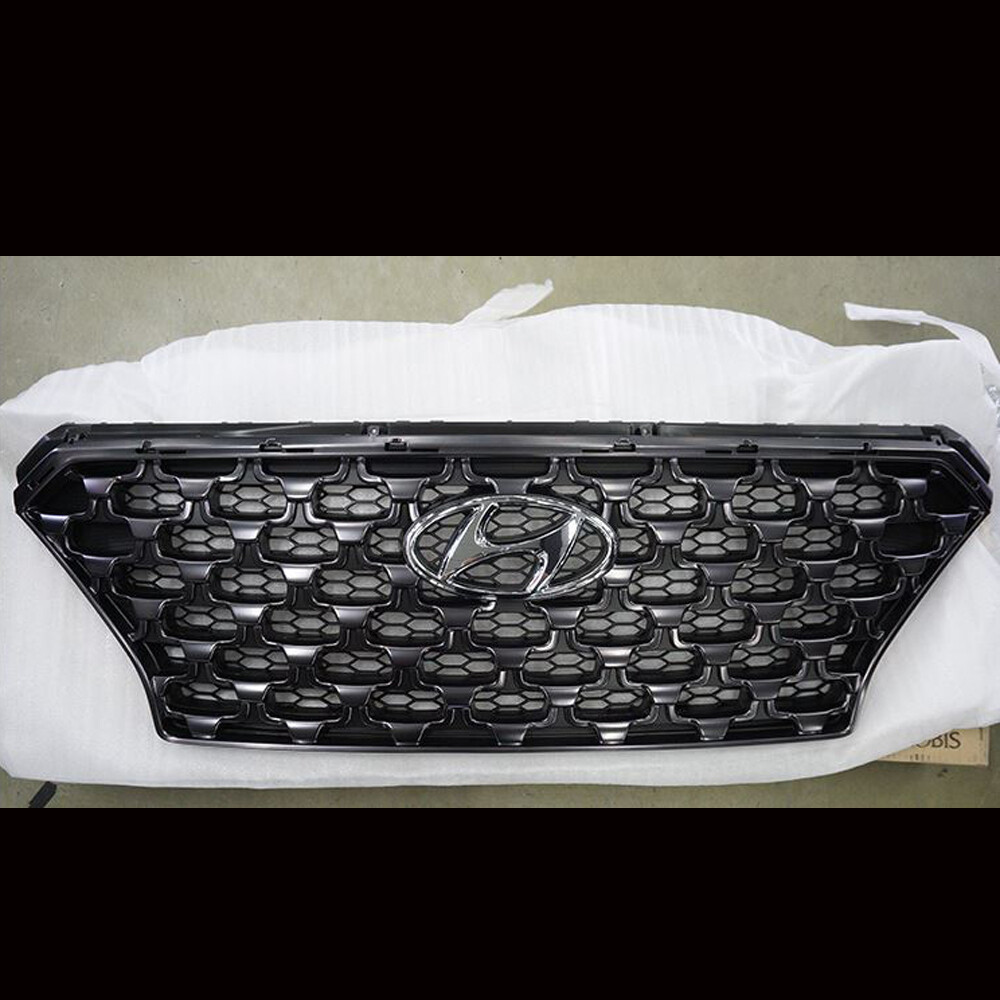 GENUINE Parts Chrome Front Radiator Grill For Hyundai Santa Fe Sports ...