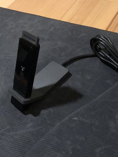 NetGear N-300 Wireless WiFi USB Adapter WNA3100 w/ Dock Cradle Stand ...