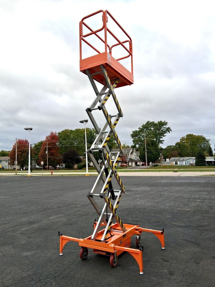 2022 Open Box 5 STAR 16 FEET MAX LIFT ELECTRIC SCISSOR LIFT MAN LIFT | eBay