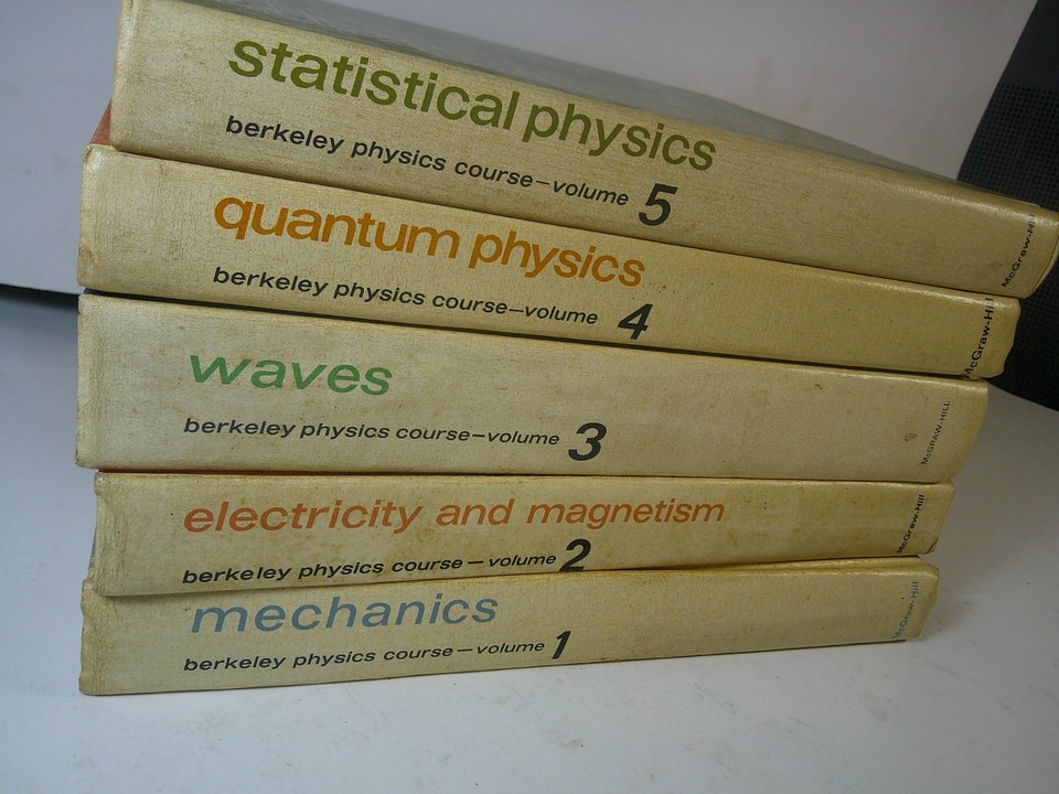 BERKELEY PHYSICS COURSE VOLUME 1-5 SET HARDBACKS NICE COMPLETE | eBay
