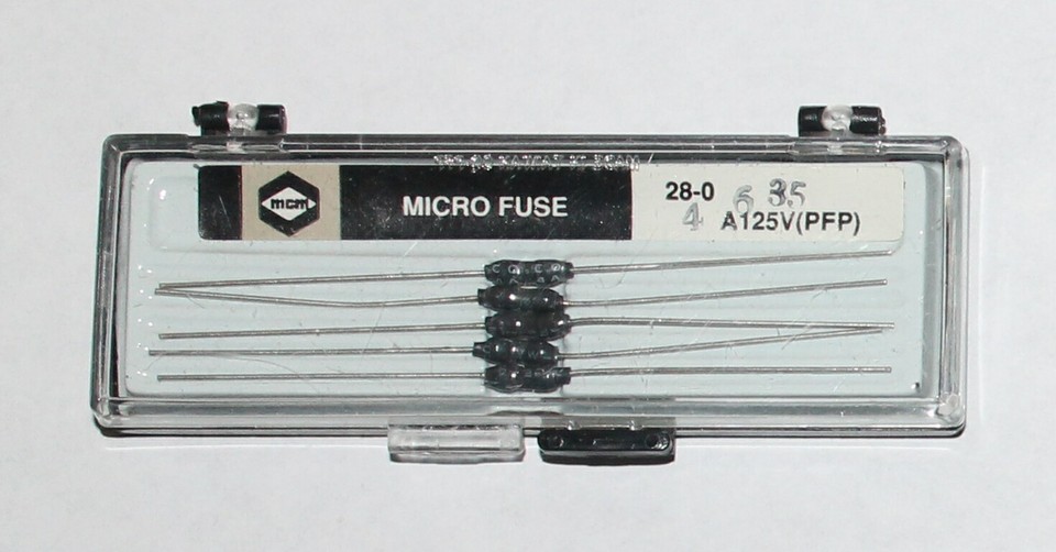 MICRO FUSE MCM 28-0 6854 A125V (PFP) | eBay
