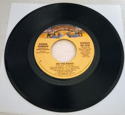 Donna Summer 45 Rpm On The Radio / There Will Always Be A You ...