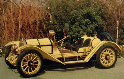 1913 Yellow Mercer Raceabout Vehicle 30 Horsepower Automobile Car ...