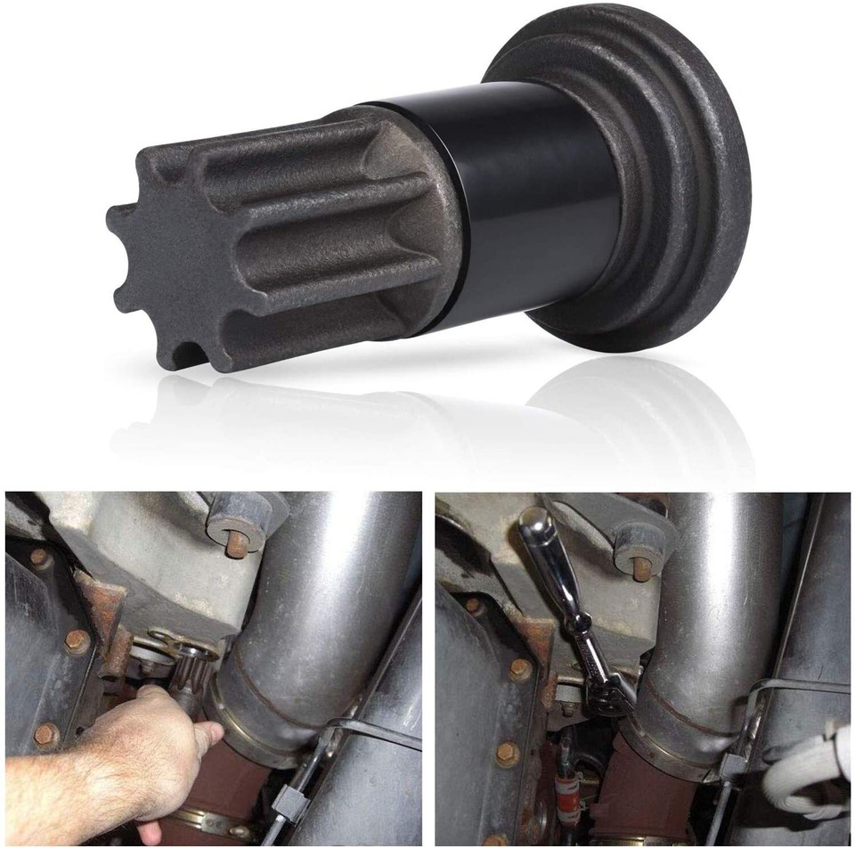 Cummins B/C Engine Barring/Rotating Turn Tool For Dodge 3.9 5.9L 8.3/6 ...