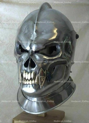 Medieval Armor Doom Helmet Medieval Armor Steel Gost Helmet | eBay