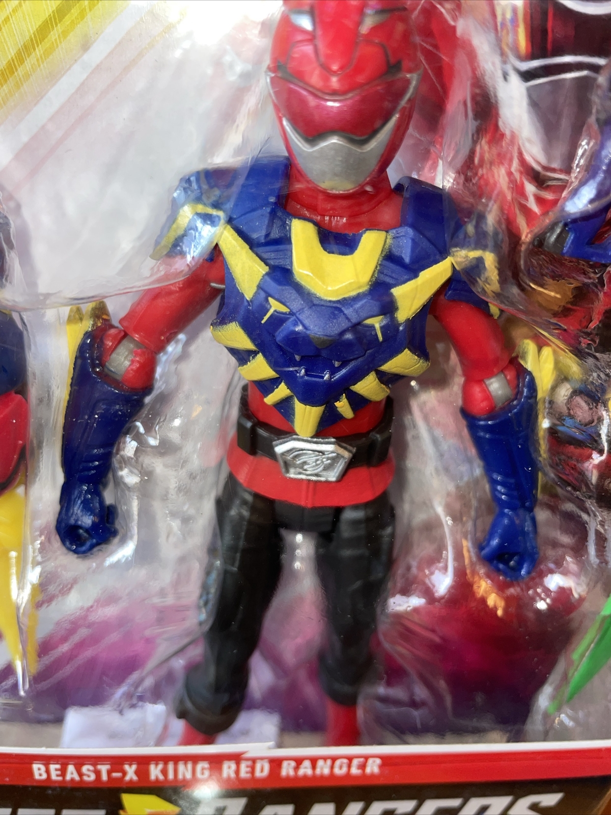 Power Rangers Beast-X King Red Ranger Action Figure S1 | eBay