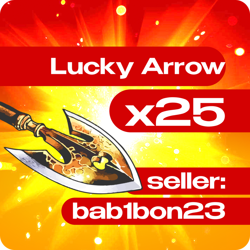 Roblox - Your Bizarre Adventure - Cheapest Lucky Arrow For Sale ...