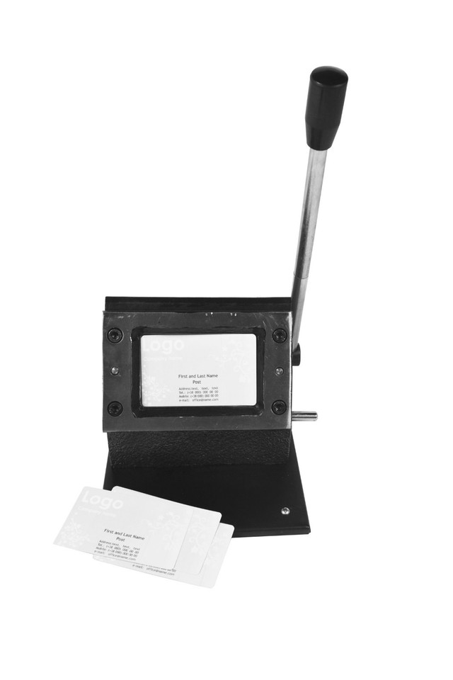 2-1/8"X3-3/8" ID CR80 Badge Credit PVC Paper Business Card Corner ...