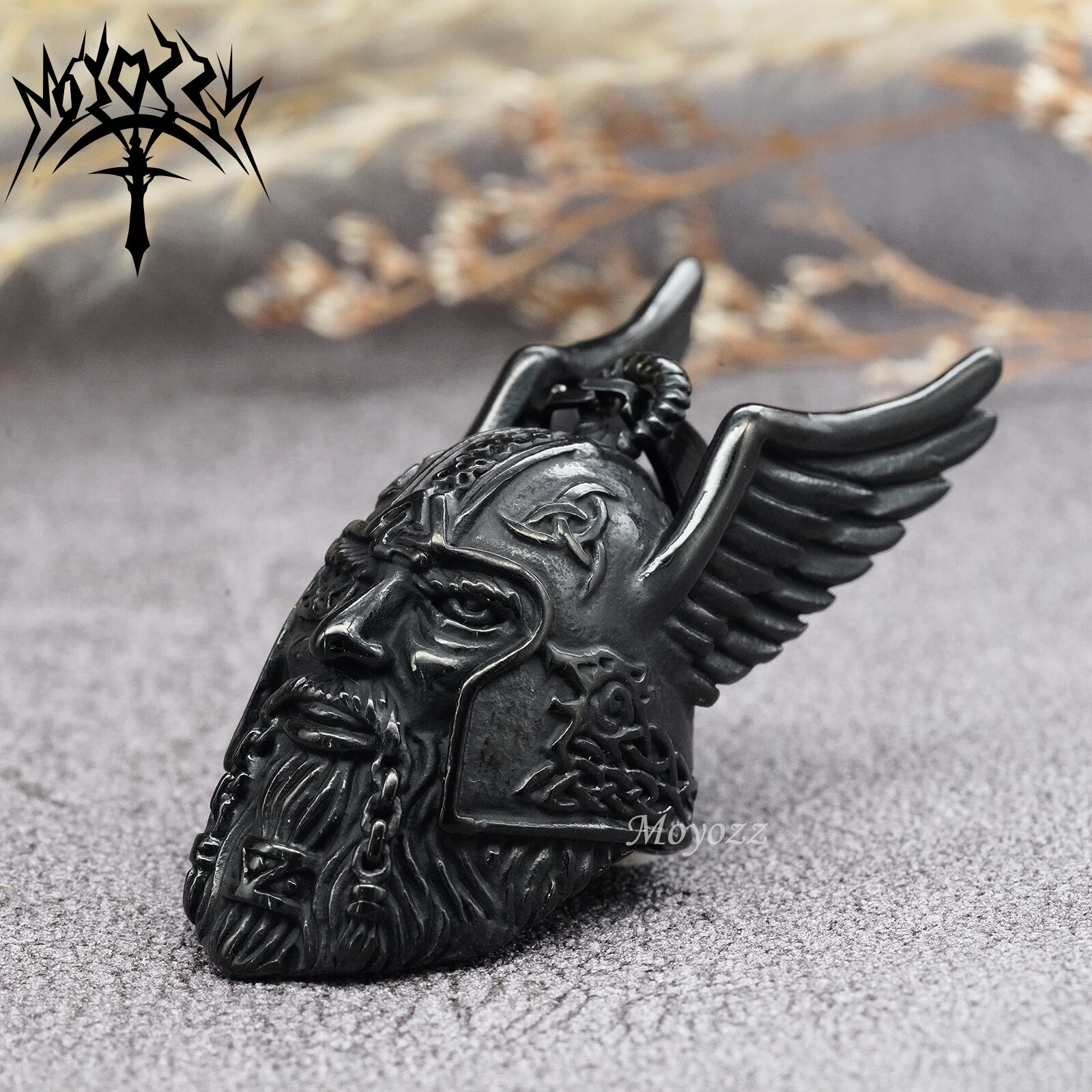 Odin Viking Ride Guardian Bell Motorcycle Biker Luck Gremlin FREE Bell ...