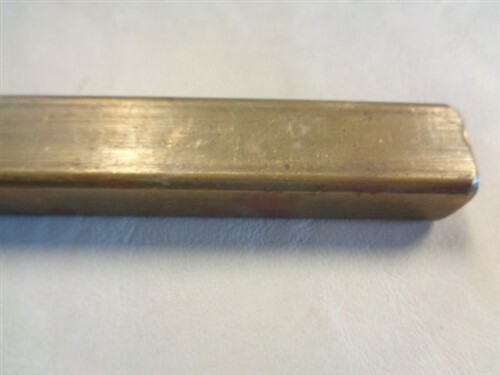 BRASS PROPELLER KEY 7 1/8" X 3/4" MARINE BOAT | eBay