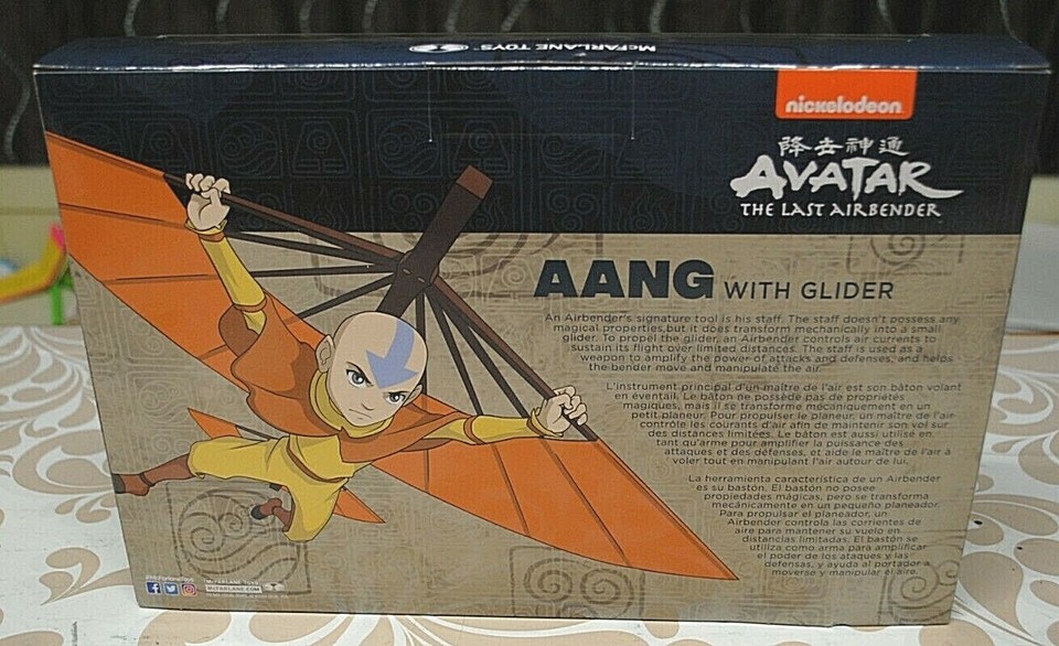 Aang With Glider from Avatar the Last Airbender Mcfarlane Nickelodeon ...