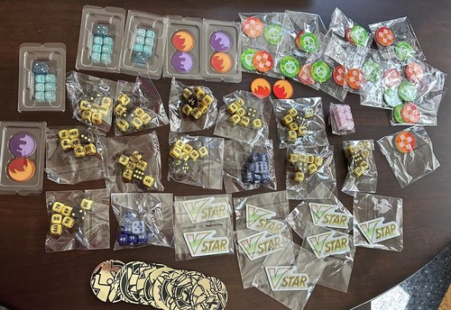Pokemon TCG Accessories lot Coins, Counters, and Dice. | eBay