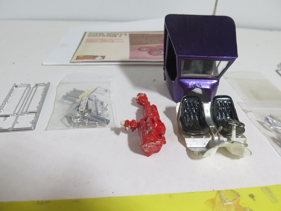 MONOGRAM MODELS UNCERTAIN T SHOW CAR JUNK YARD & RESIN KIT ...