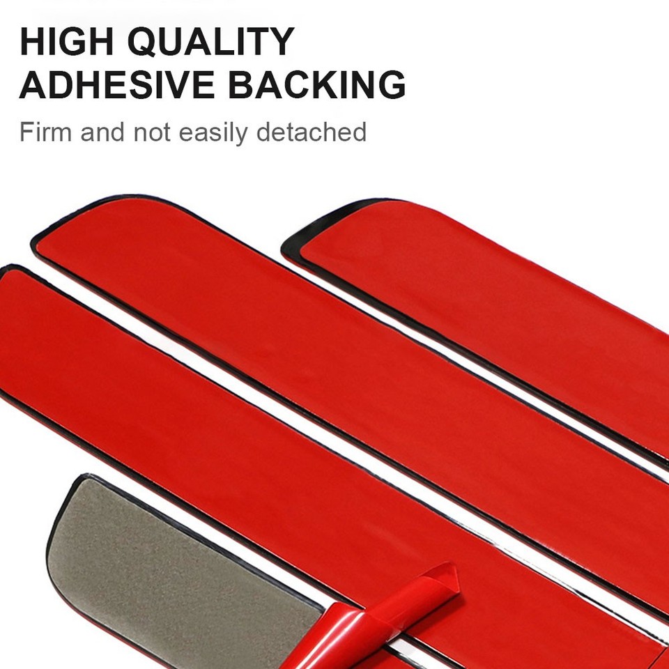 4pcs For Subaru Accessories Car Door Sill Step Protector Cover Rubber ...