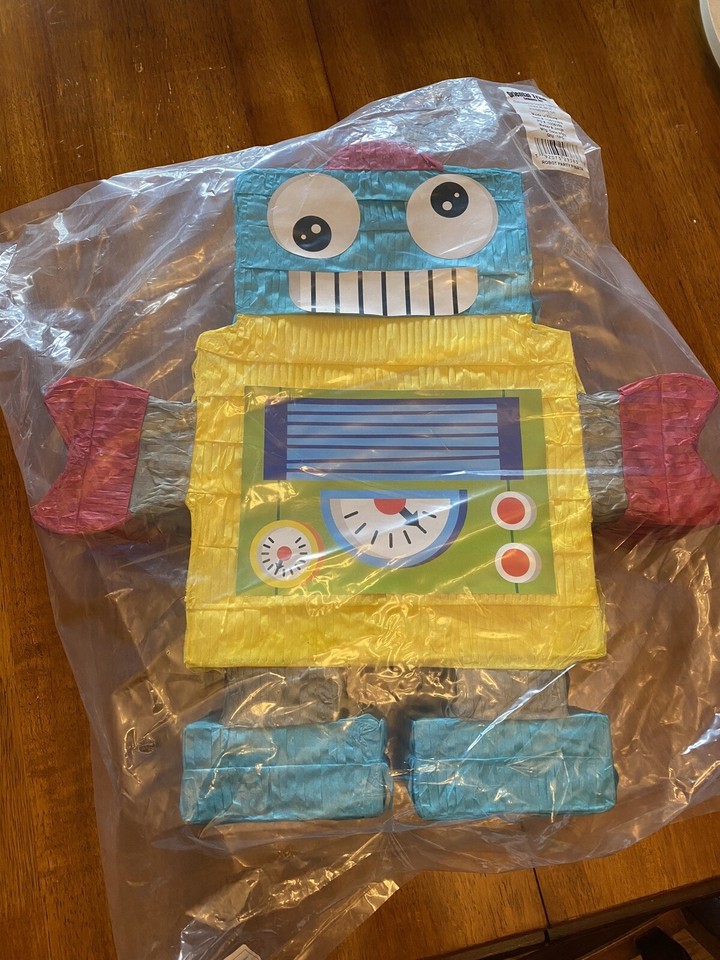 Robot Piñata for Birthday Party or Other Celebration Party Decorations ...