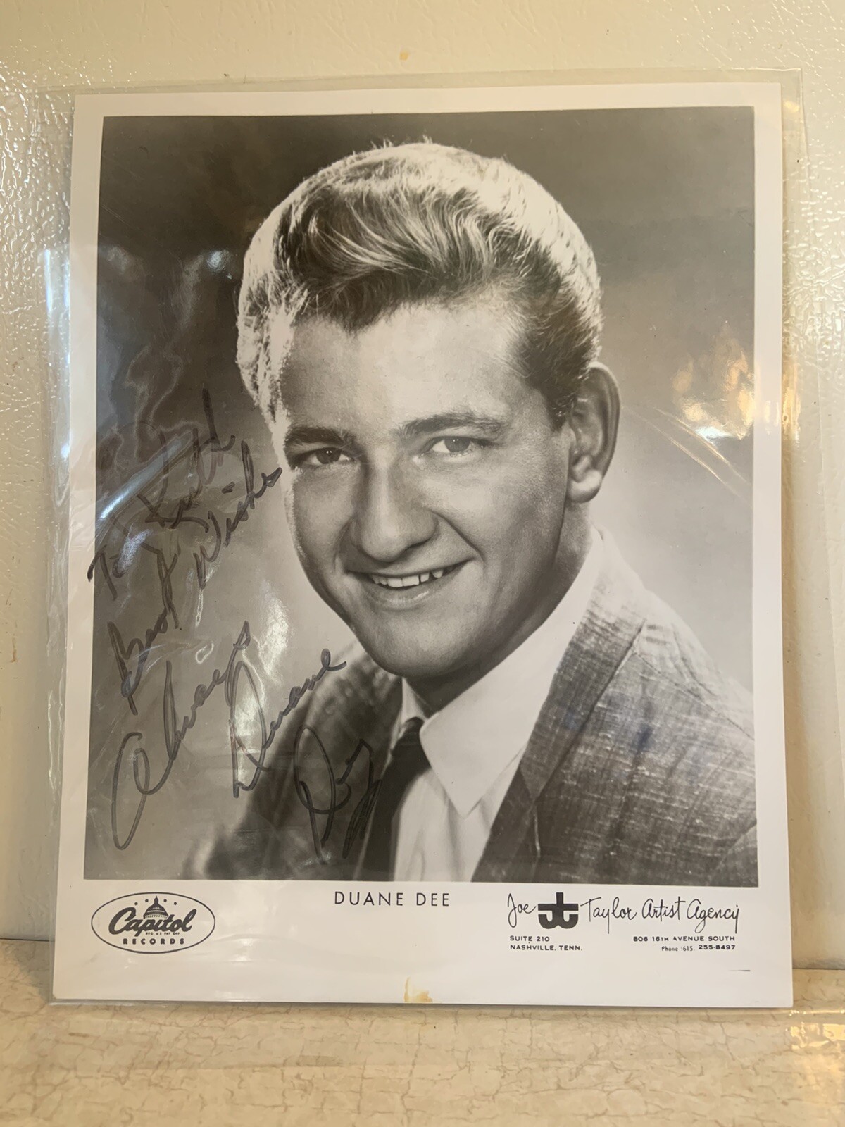 Autographed Promotional Photo of Duane Dee 8 x 10 Country Music | eBay