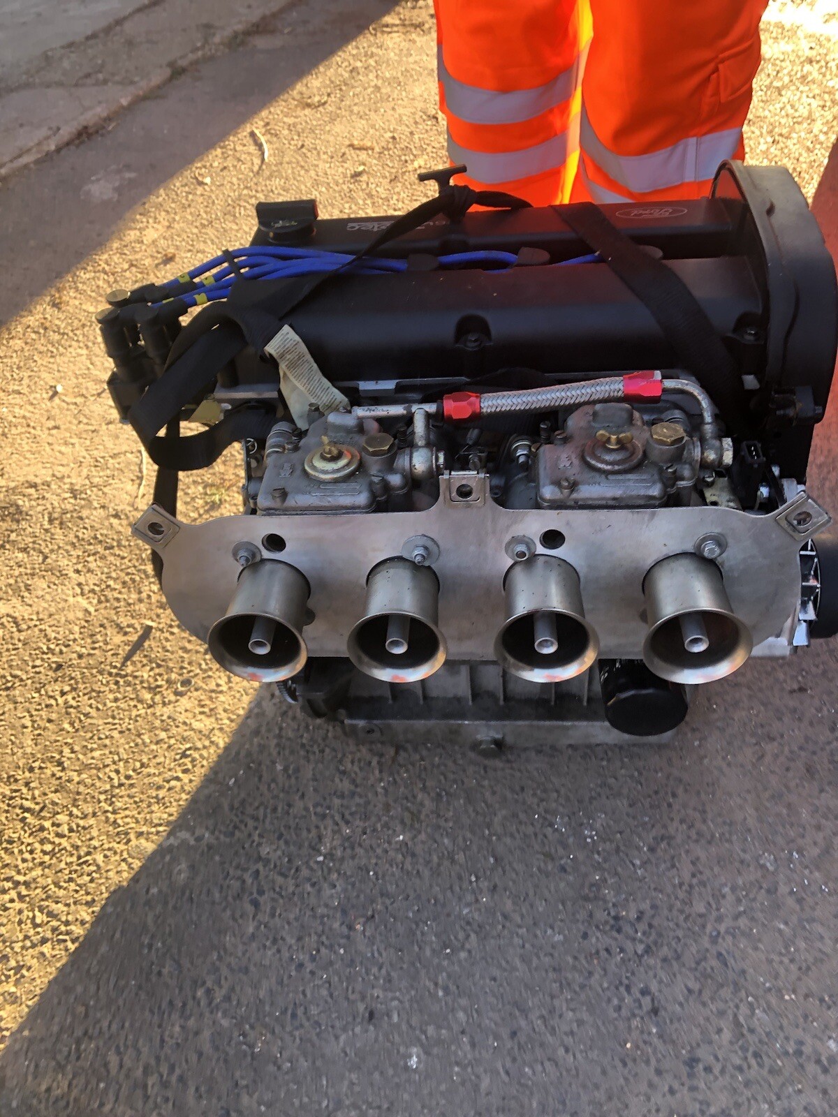 FORD 2.0 Racing BLACK TOP ENGINE CARBS TTV CLUTCH KIT CAR | eBay UK