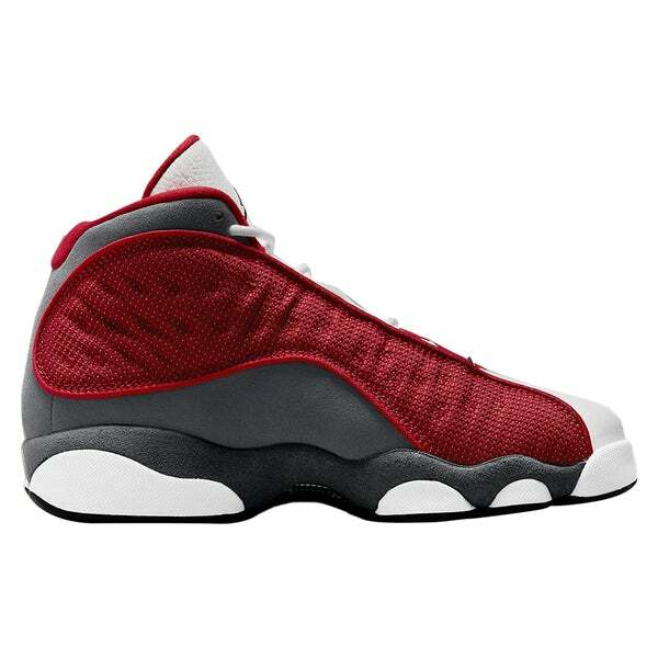 GS Brand New Air Jordan 13 Retro 'Gym Red Flint Grey' Sneaker [884129 ...