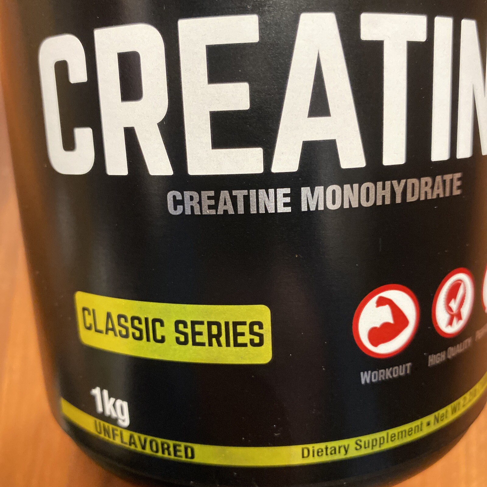 Universal Nutrition Creatine Monohydrate 1 kg 1000g 200 Servings 2.2 ...