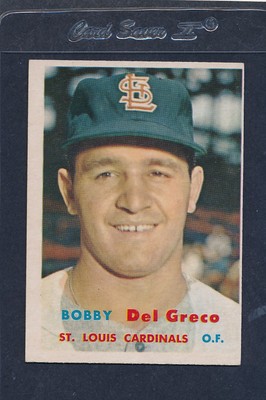 1957 Topps #094 Bobby Del Greco Cardinals VG/EX 57T94-82116-1 | eBay