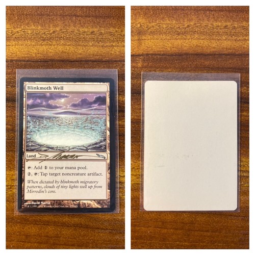 MTG Signed BLINKMOTH WELL ARTIST PROOF Mirrodin MINT UNCOMMON Land ...