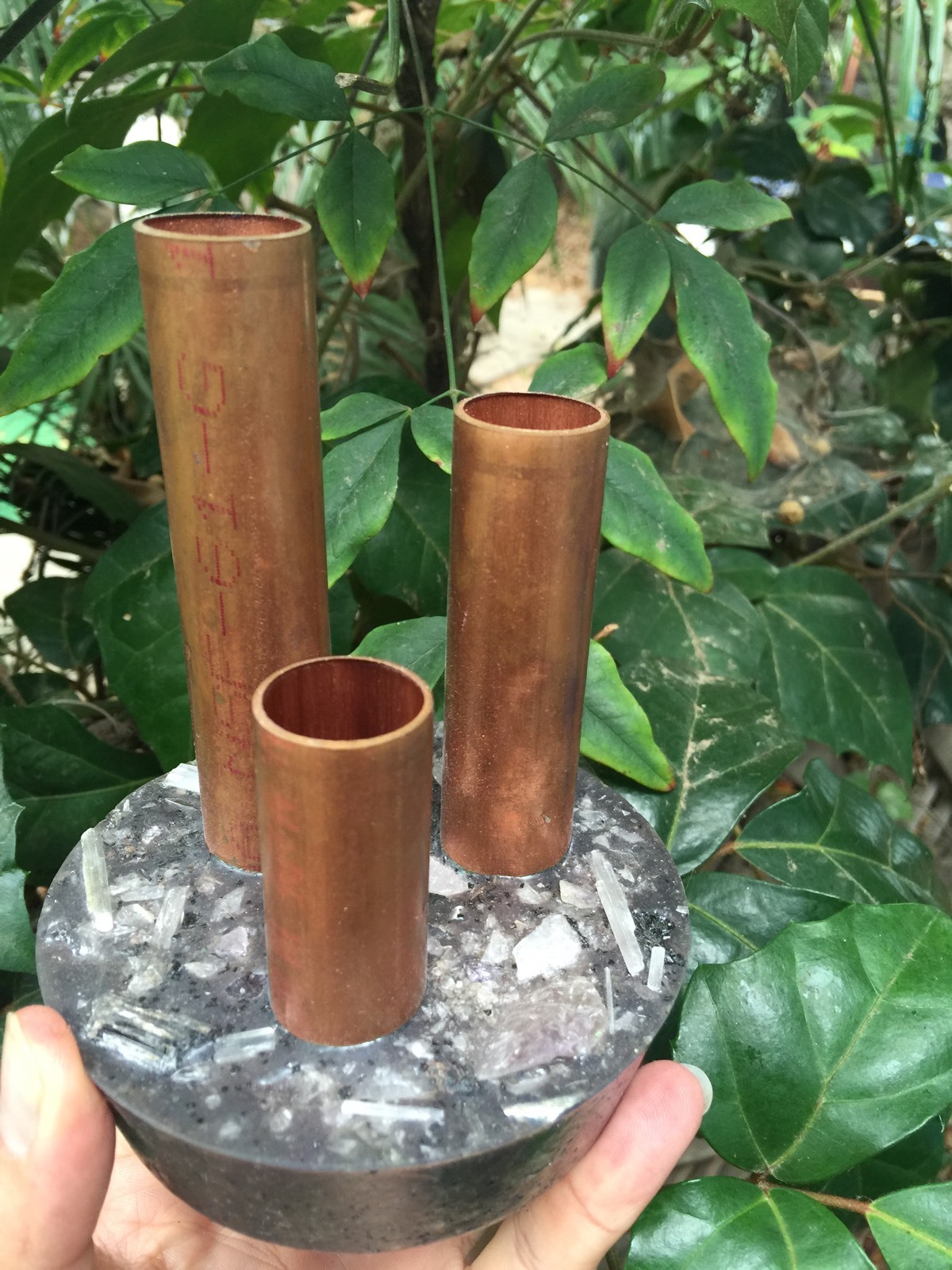 2 Lil Buster Orgone Art Desktop Cloud Buster- Orgone Energy Generator ...